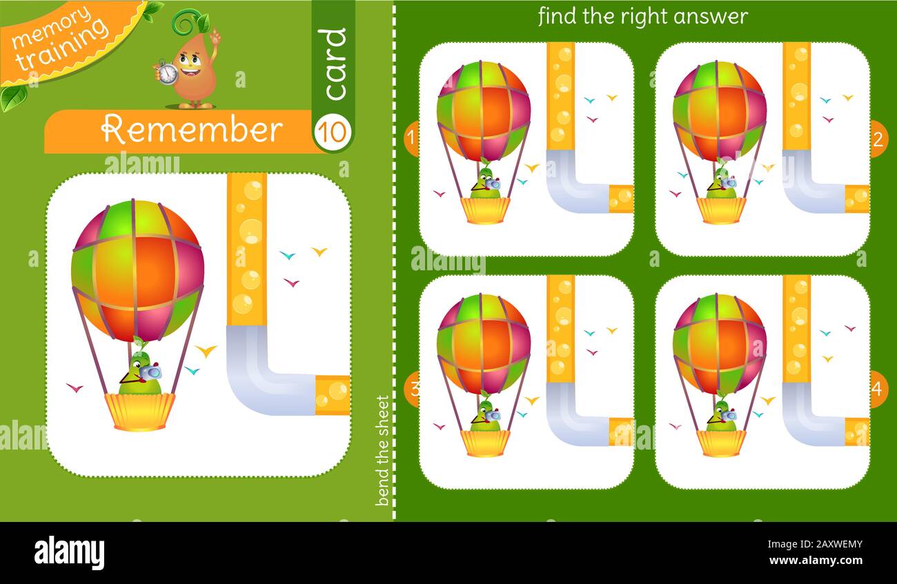 Memory competition Stock Vector Images - Alamy