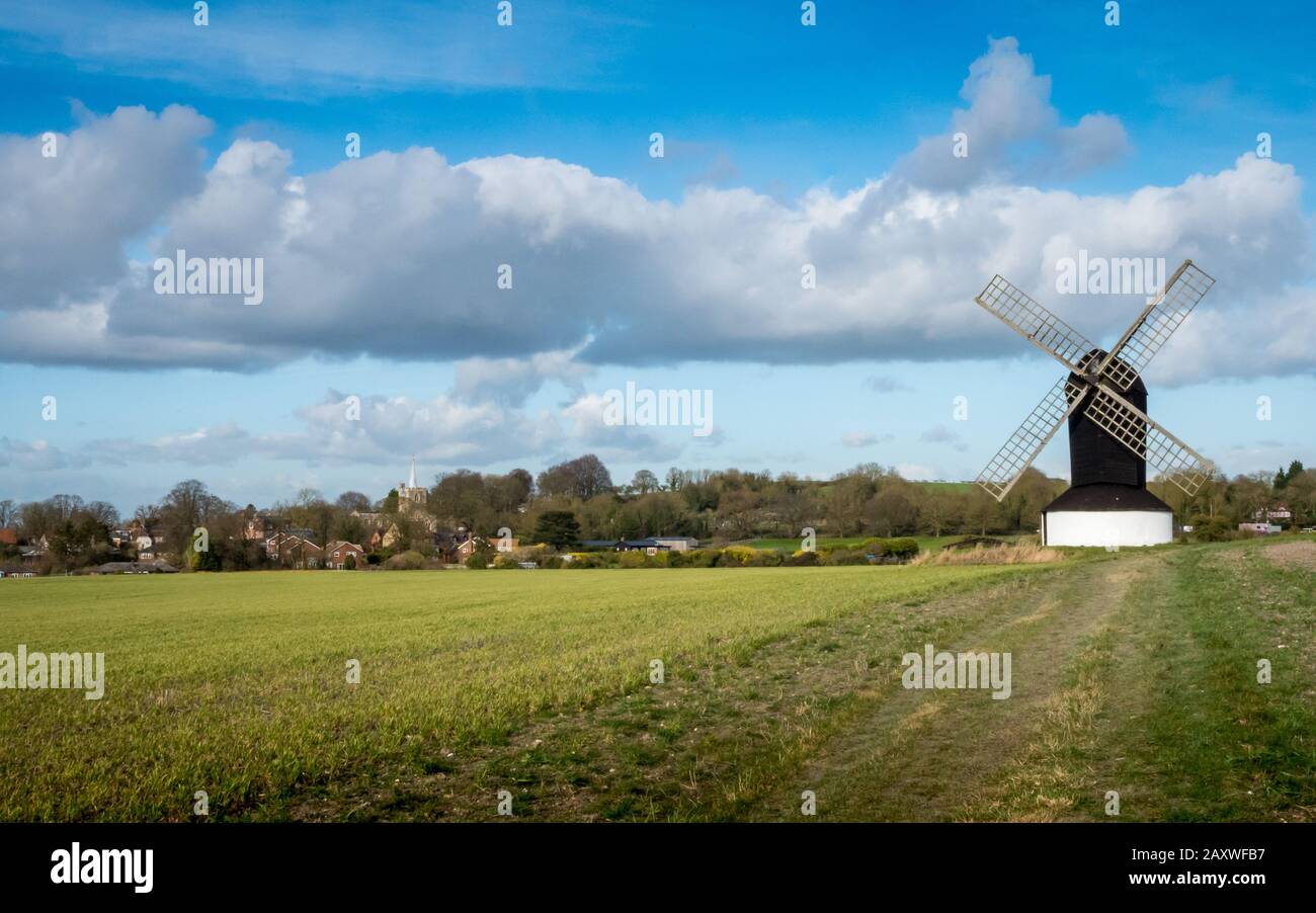 English windmill hi-res stock photography and images - Alamy