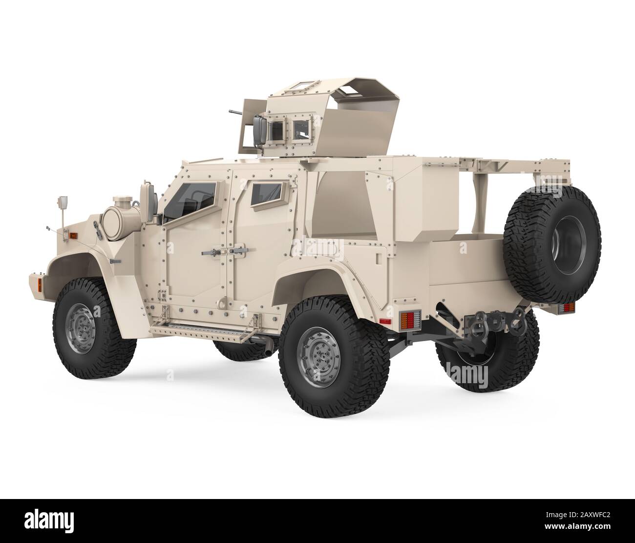 Humvee High Mobility Multipurpose Wheeled Vehicle Isolated Stock Photo ...