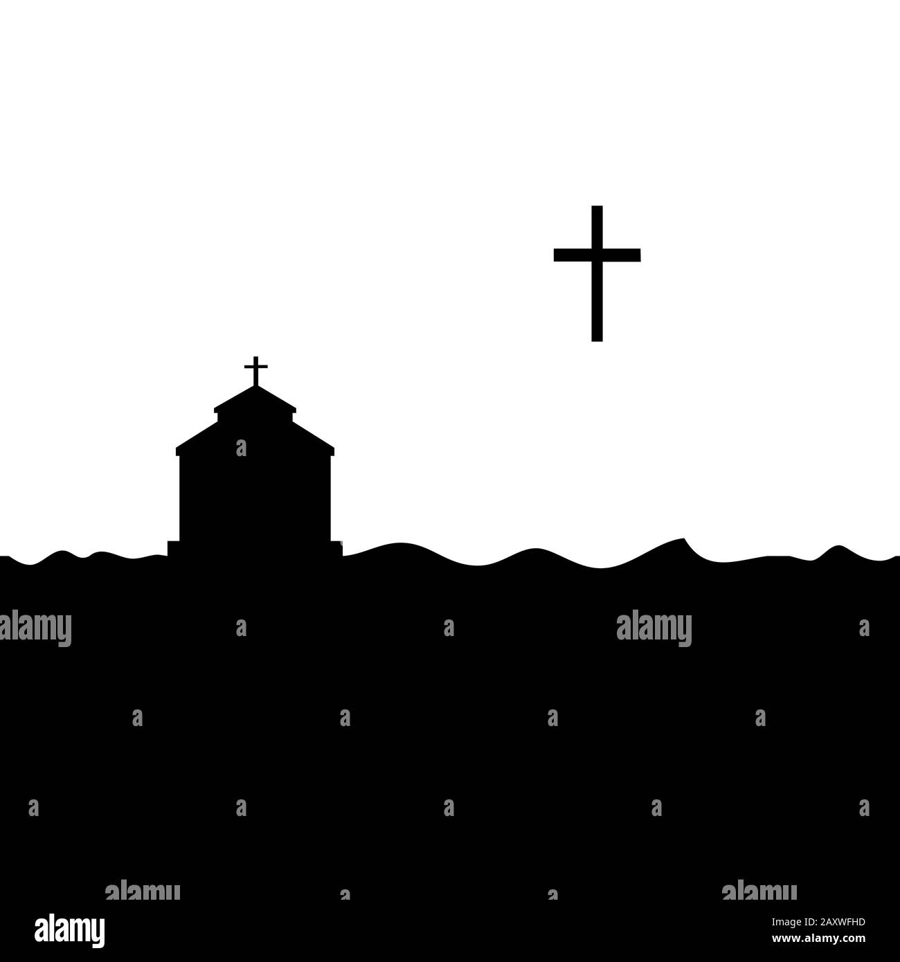 Chapel temple old Stock Vector Images - Alamy