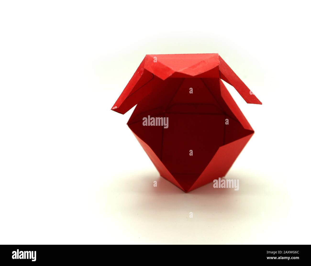 Geometry net of Archimedean solid Cuboctahedron . 2-dimensional shape ...