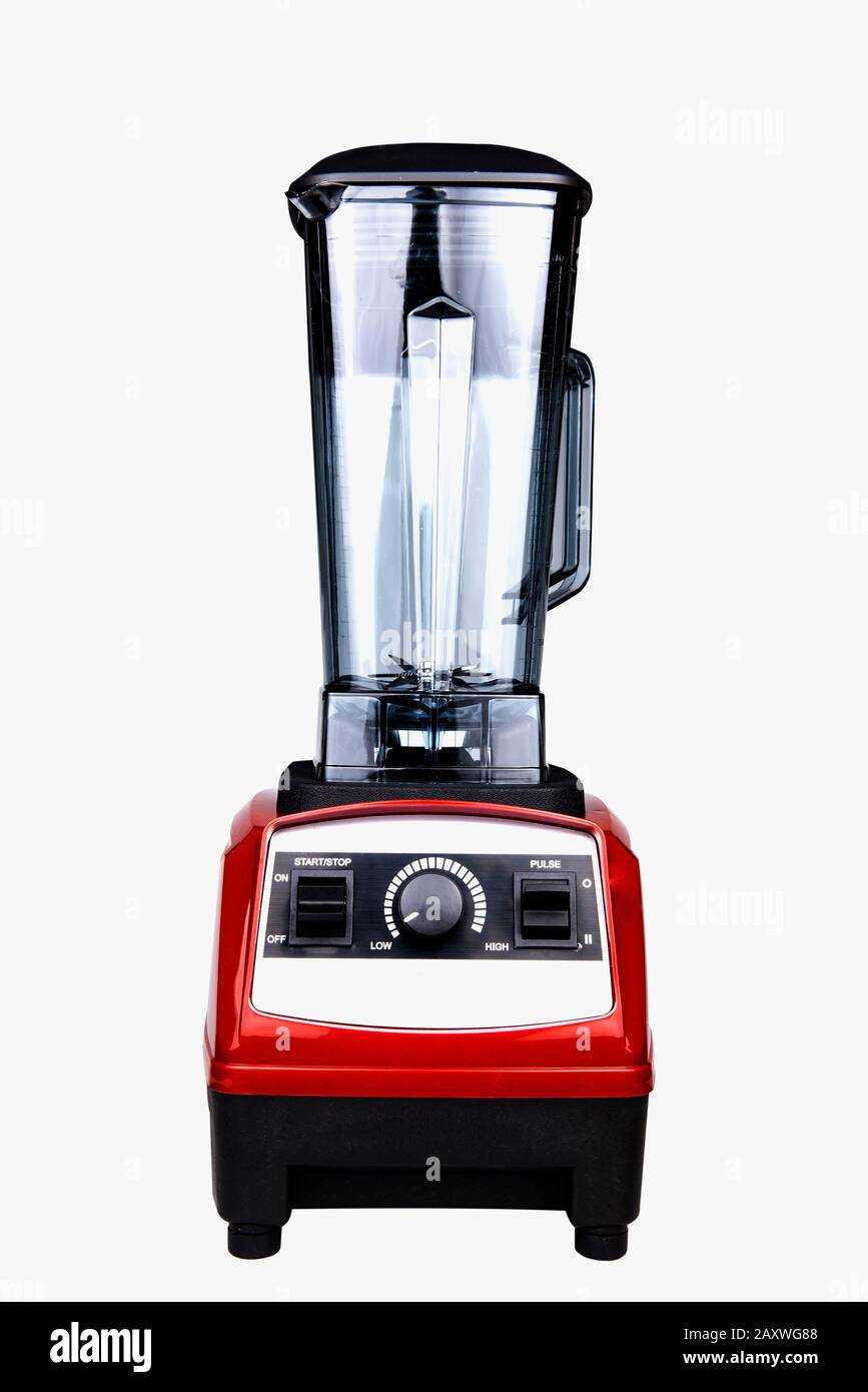 Empty Blender isolated on White Background Stock Photo - Alamy