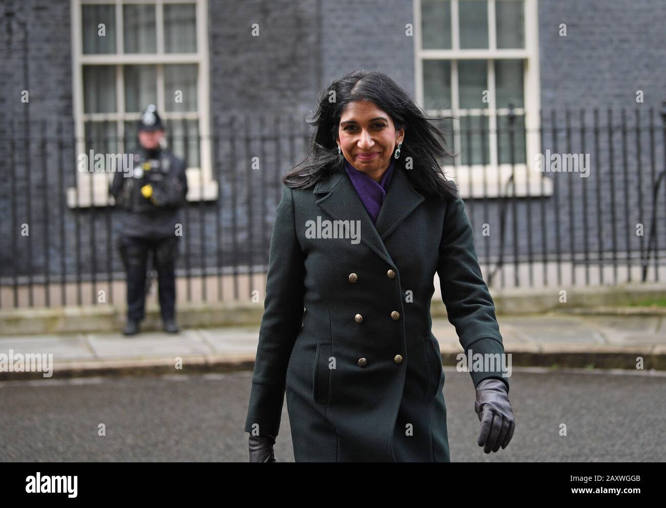 Newly appointed Attorney General Suella Braverman leaving Downing ...