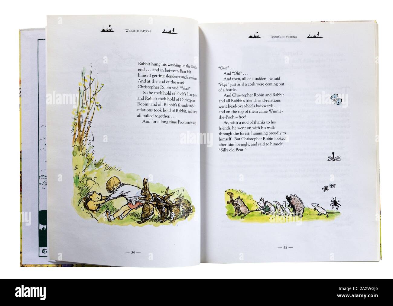 Christopher robin aa milne pooh Cut Out Stock Images & Pictures - Alamy