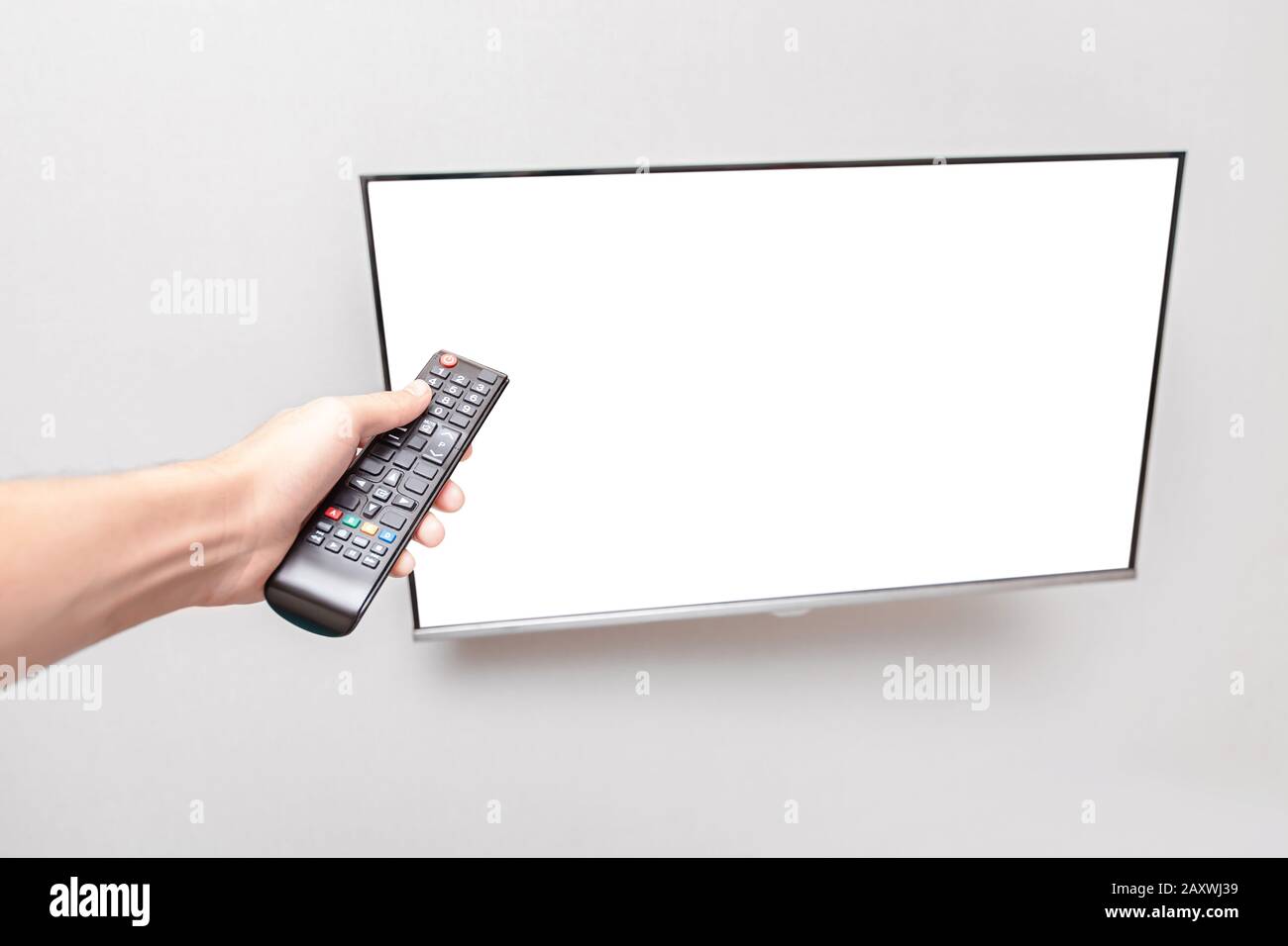 Tv remote control signal hi-res stock photography and images - Alamy