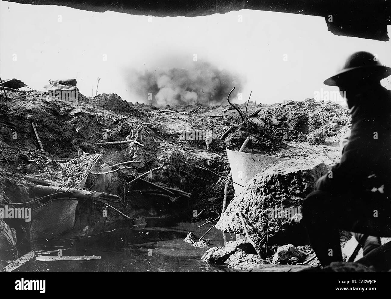 Photograph from the first world war taken between 1914 to 1918 Stock ...