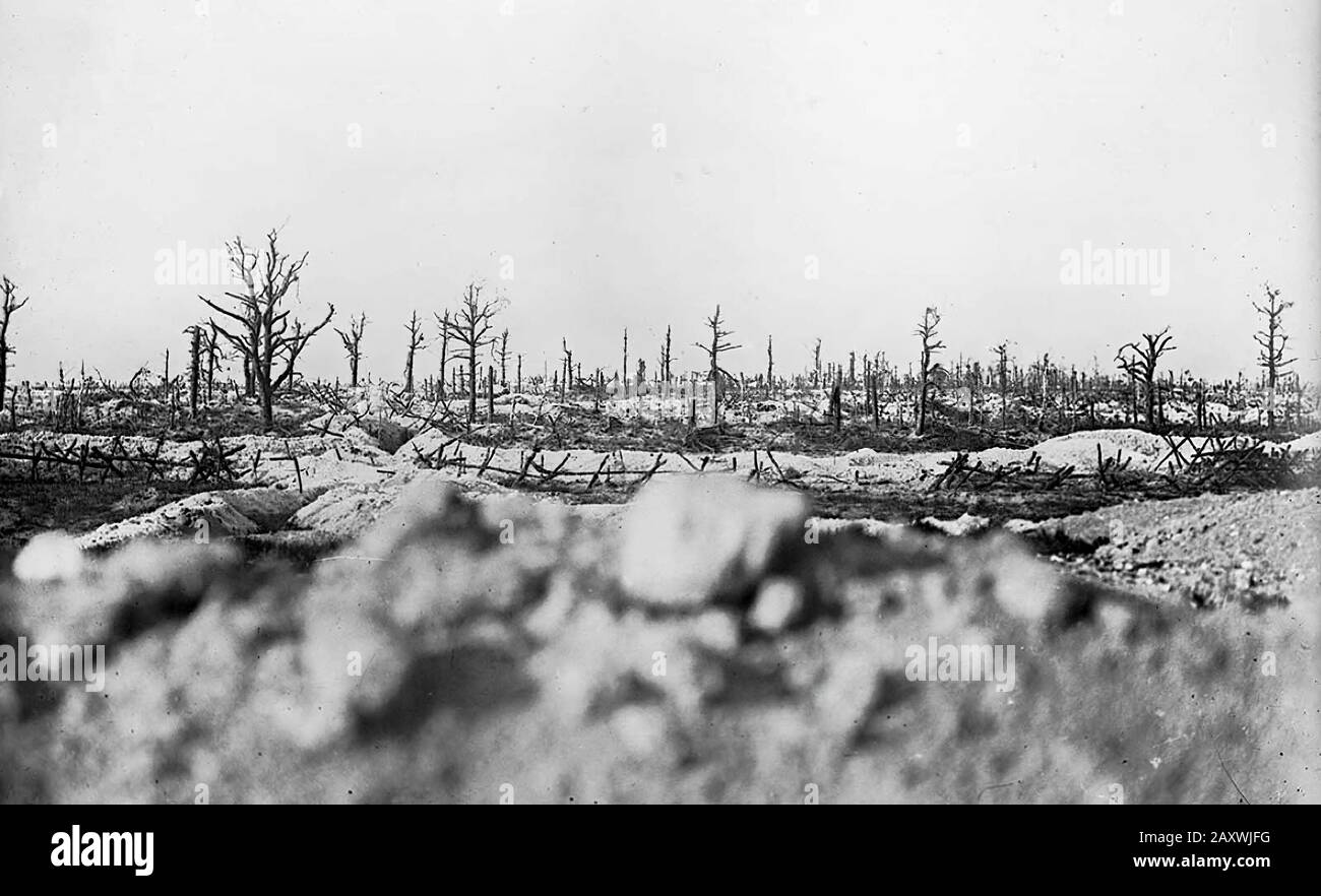 Photograph from the first world war taken between 1914 to 1918 Stock ...