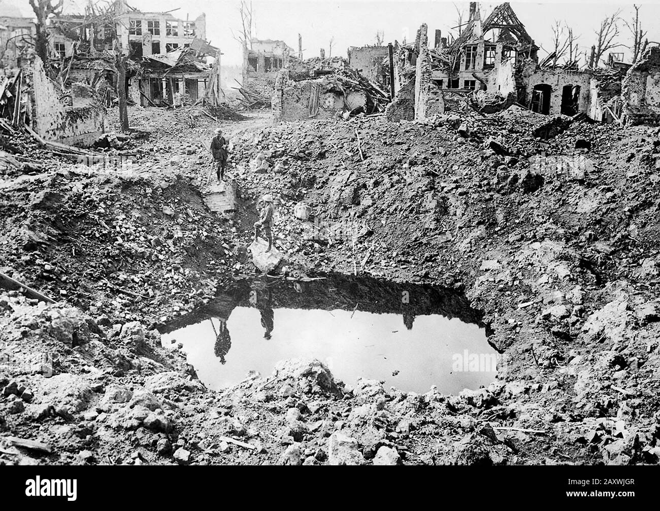 Photograph from the first world war taken between 1914 to 1918 Stock ...