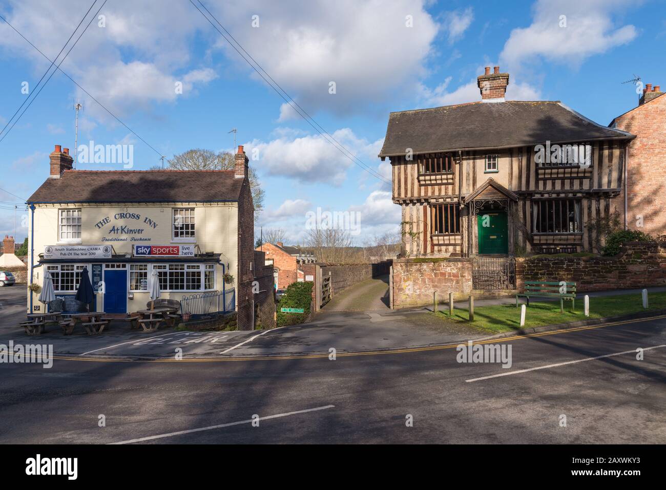 The old grammar school household school building hi-res stock ...