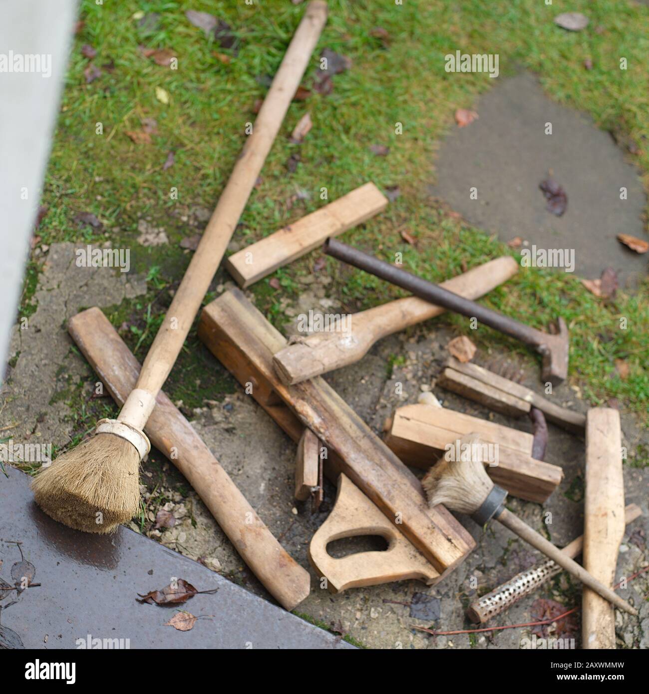 Discarded tools hi-res stock photography and images - Alamy