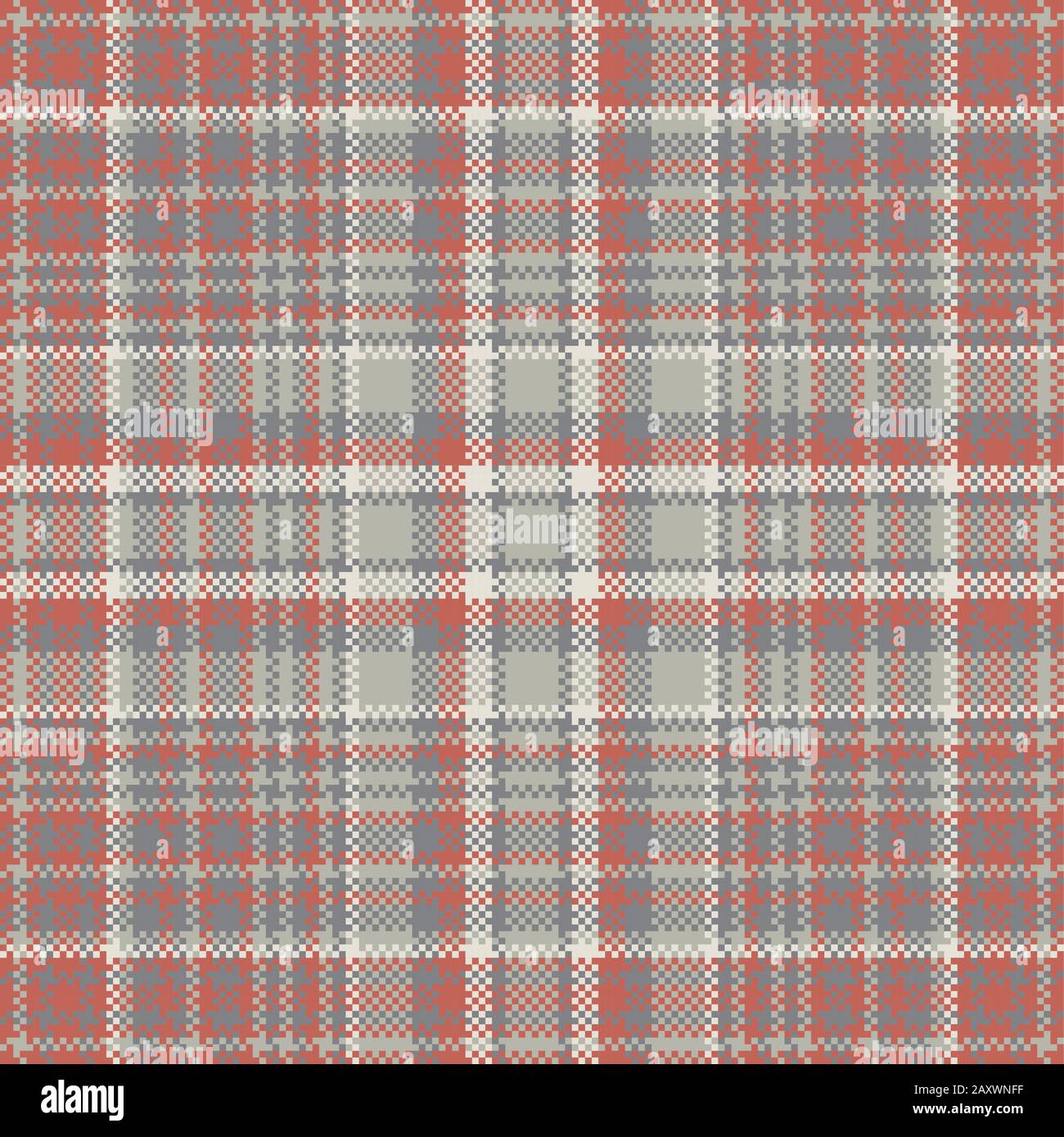 Tartan plaid pattern seamless. Print fabric texture. Check vector ...