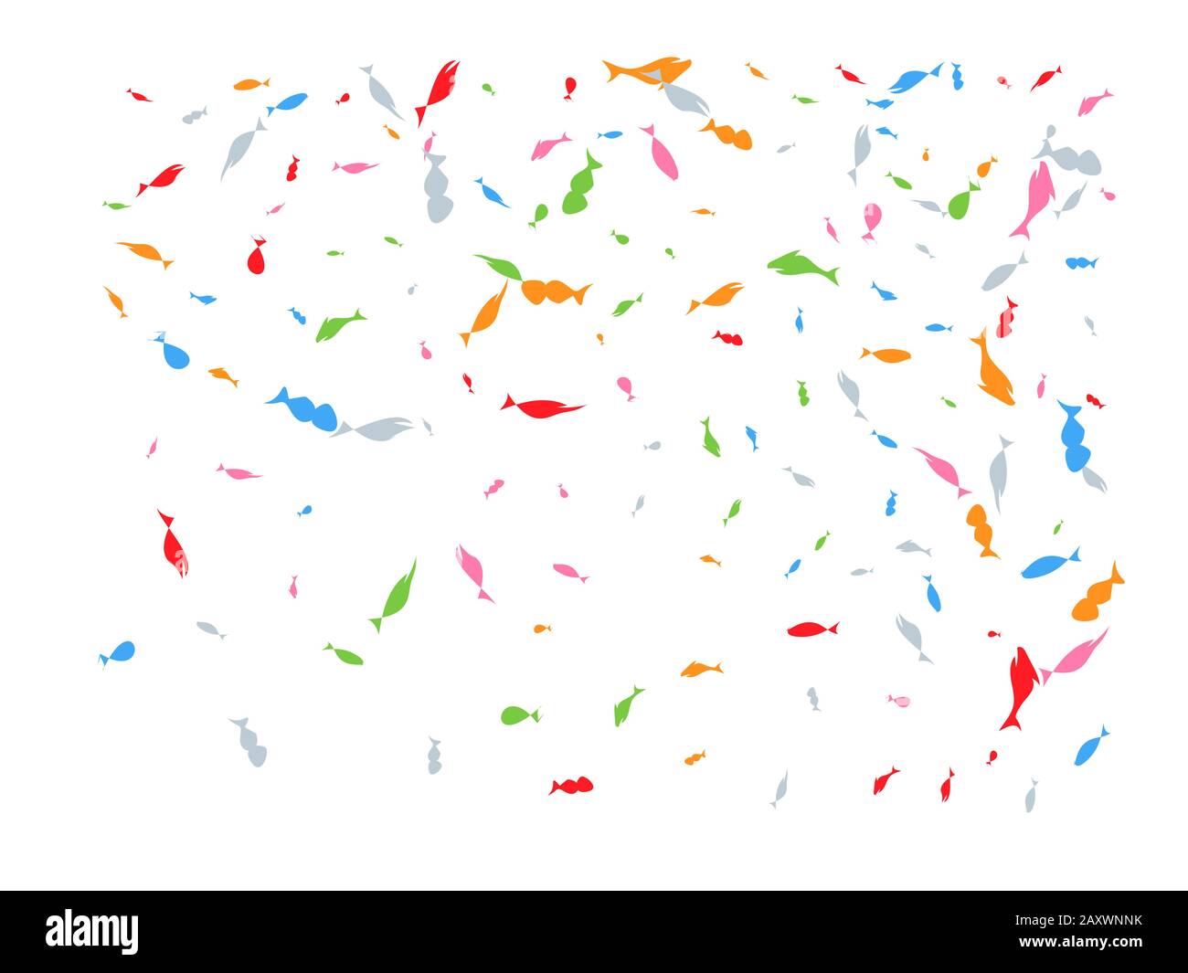 Confetti new background dynamic. Super confetti assembled. Colored hand ...