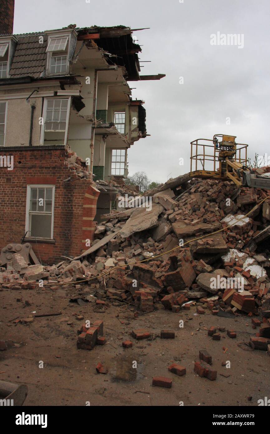 Fall of the Finance Building Stock Photo - Alamy