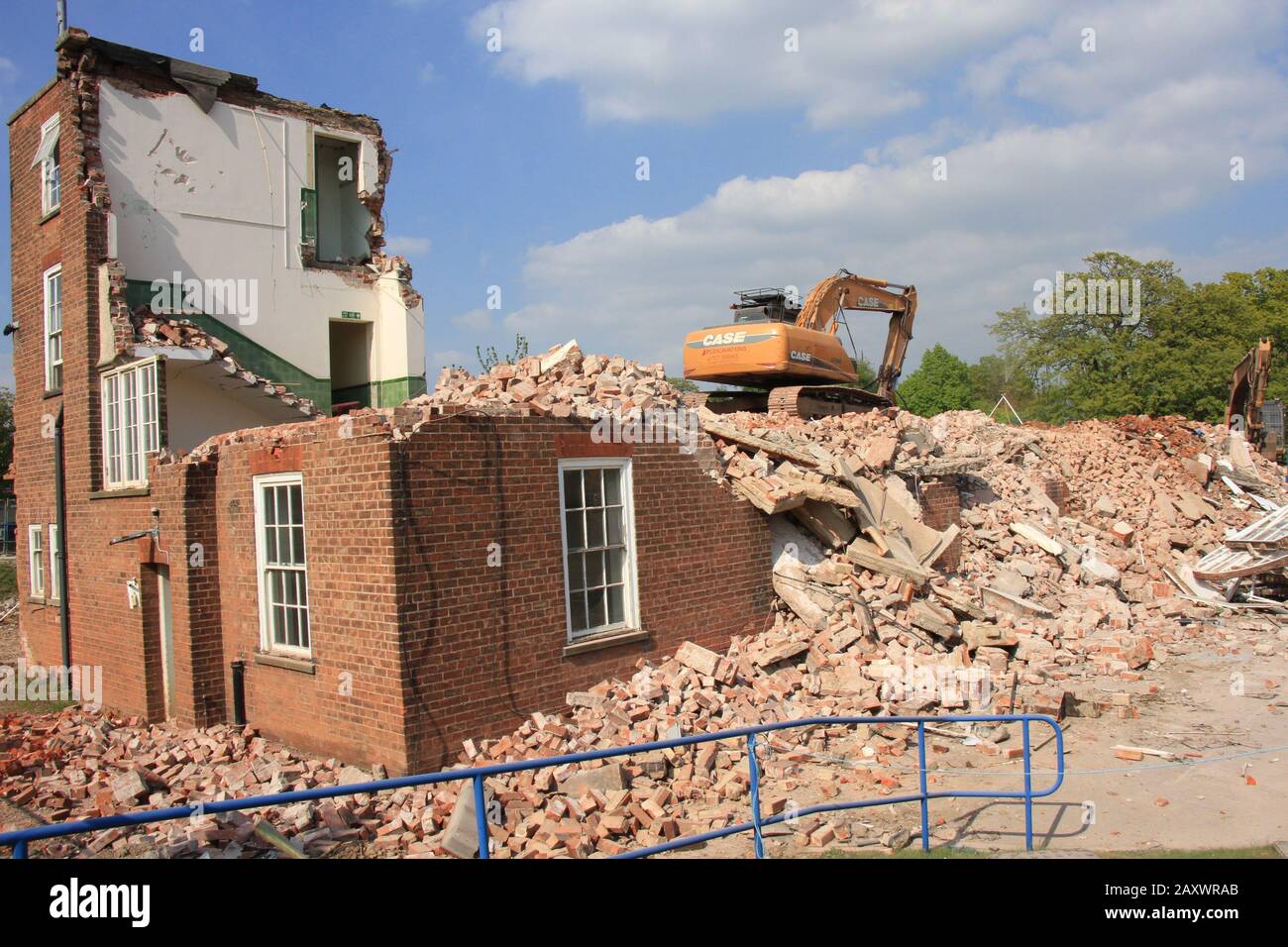 Fall of the Finance Building Stock Photo - Alamy