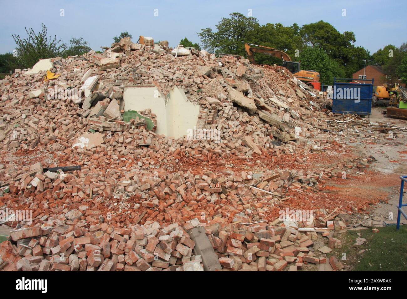 Fall of the Finance Building Stock Photo - Alamy