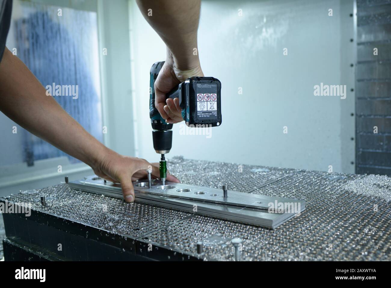 Boring and milling machine hi-res stock photography and images - Alamy