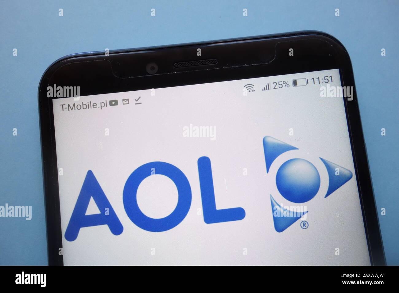 Aol icon hi-res stock photography and images - Alamy