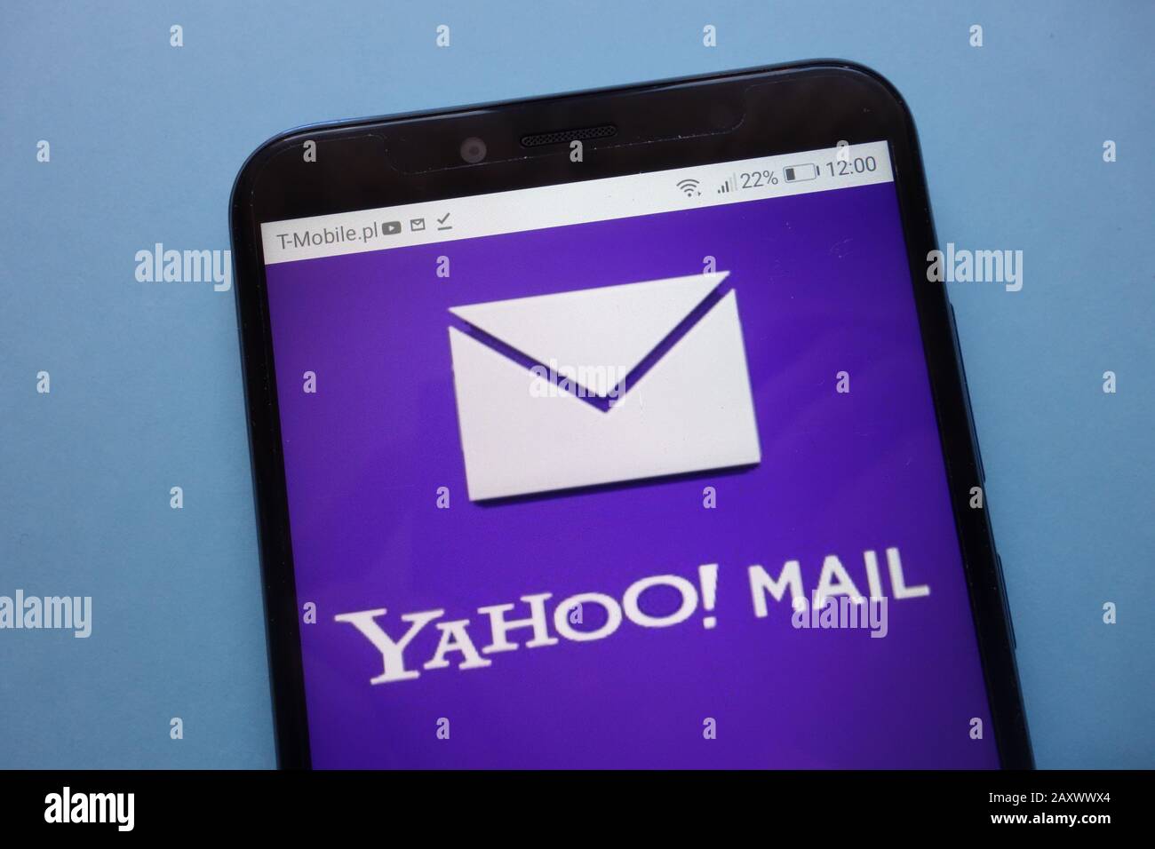 Yahoo mail icon hi-res stock photography and images - Alamy