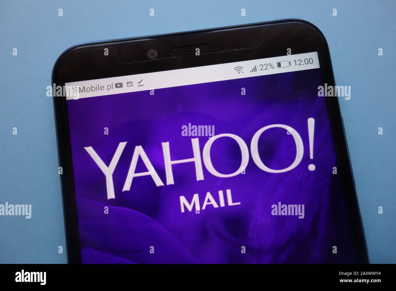 Yahoo mail icon hi-res stock photography and images - Alamy