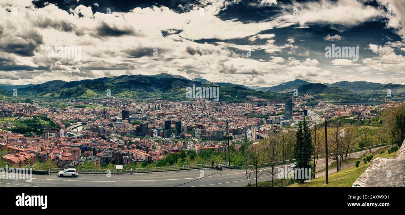 Bilbao map hi-res stock photography and images - Alamy