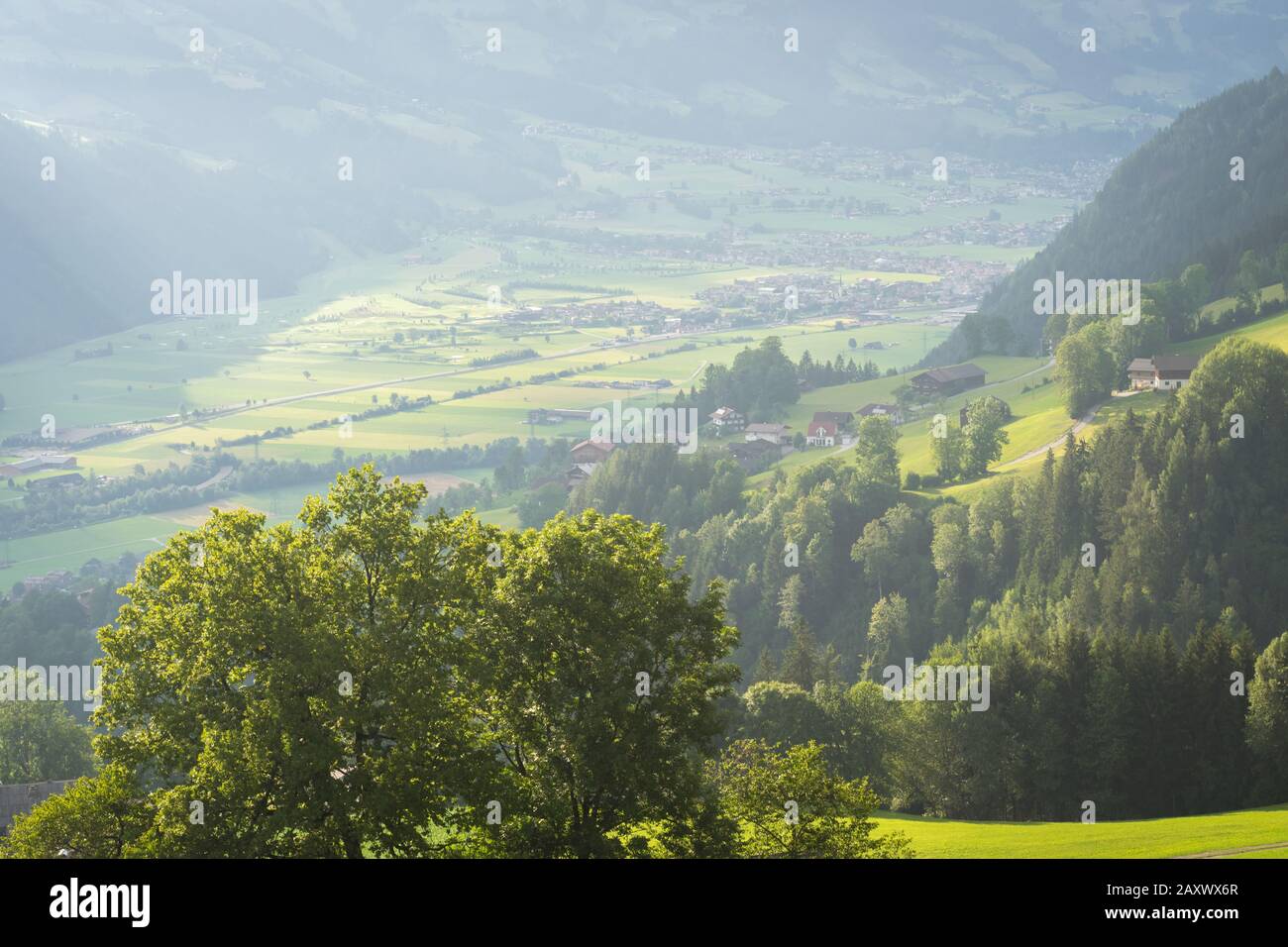 Hazy evening light hi-res stock photography and images - Alamy