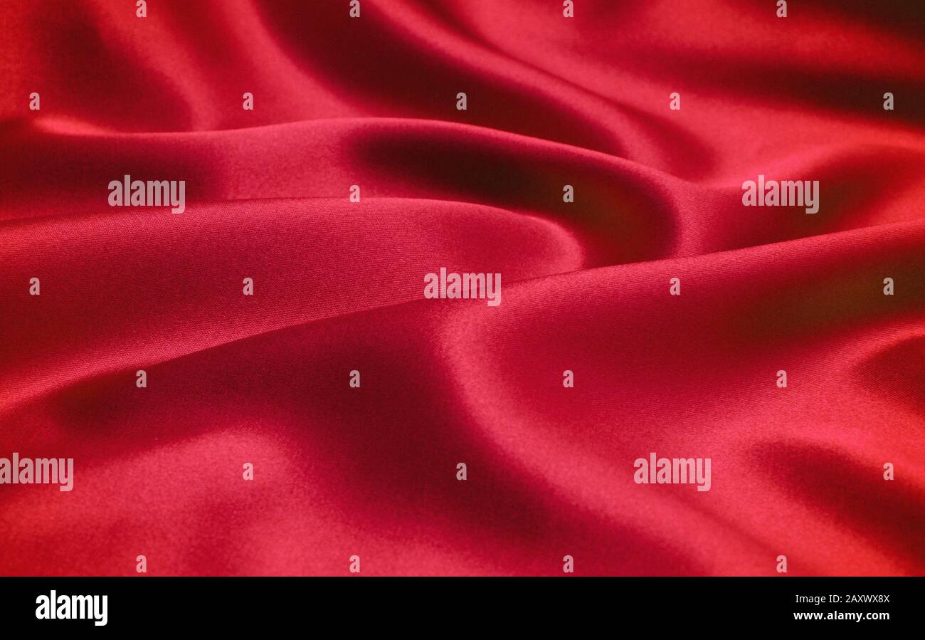 Red fabric cloth texture hi-res stock photography and images - Alamy