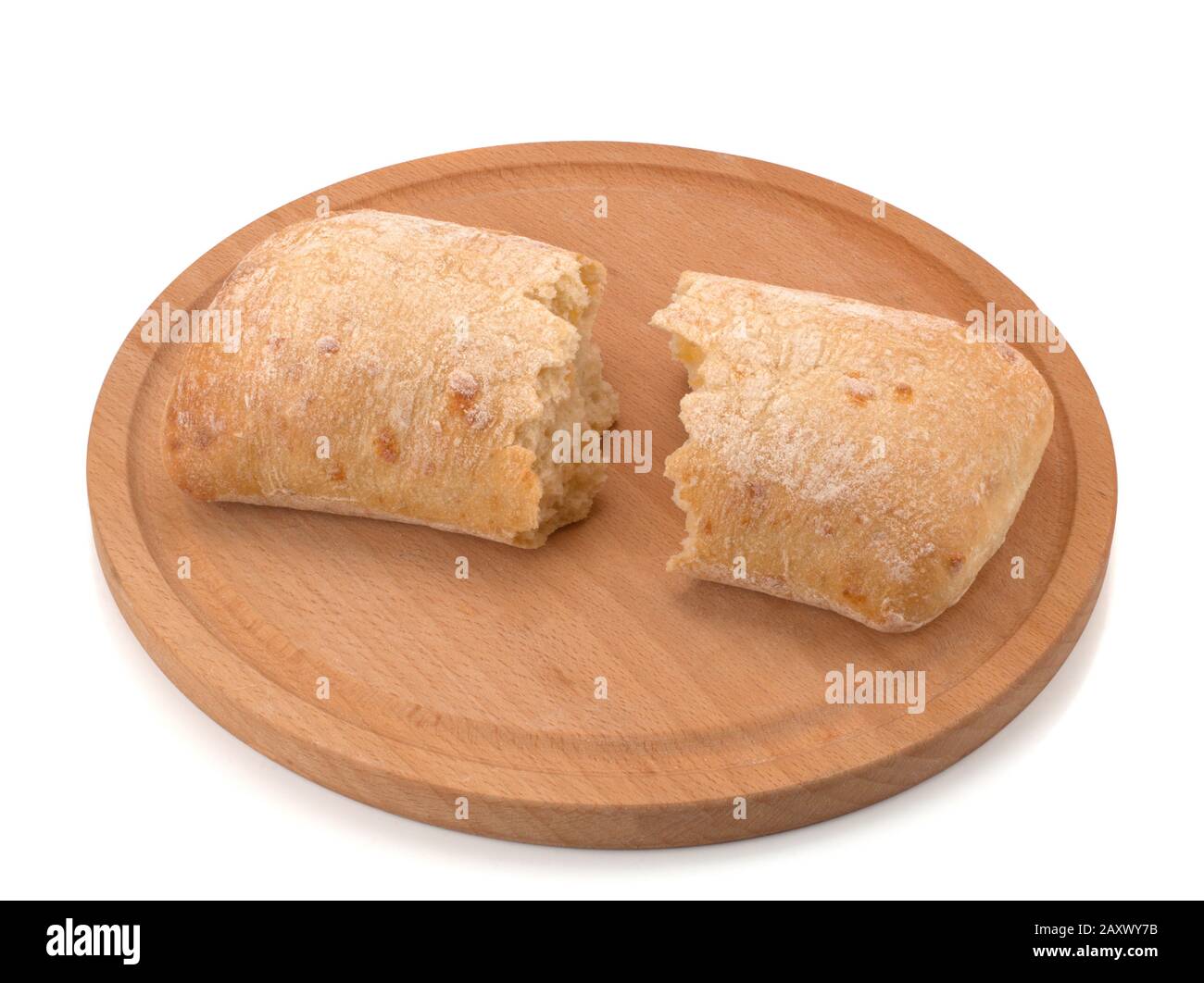Italian bread Cut Out Stock Images & Pictures - Alamy