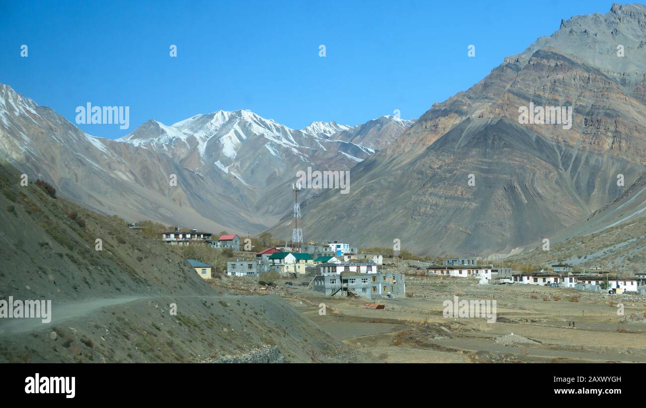 Village at Foothill of Himalayas. Small Villages In The Foothills Of ...