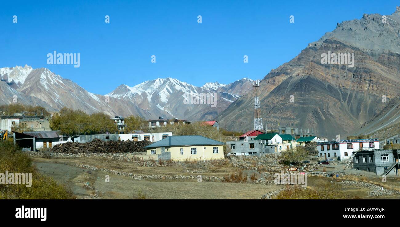 Village at Foothill of Himalayas. Small Villages In The Foothills Of ...