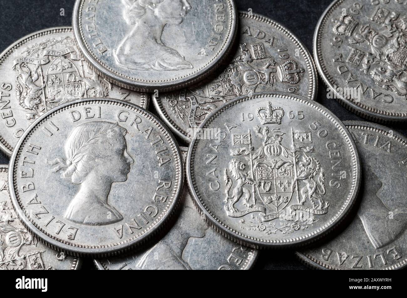 Ridges coins hi-res stock photography and images - Alamy