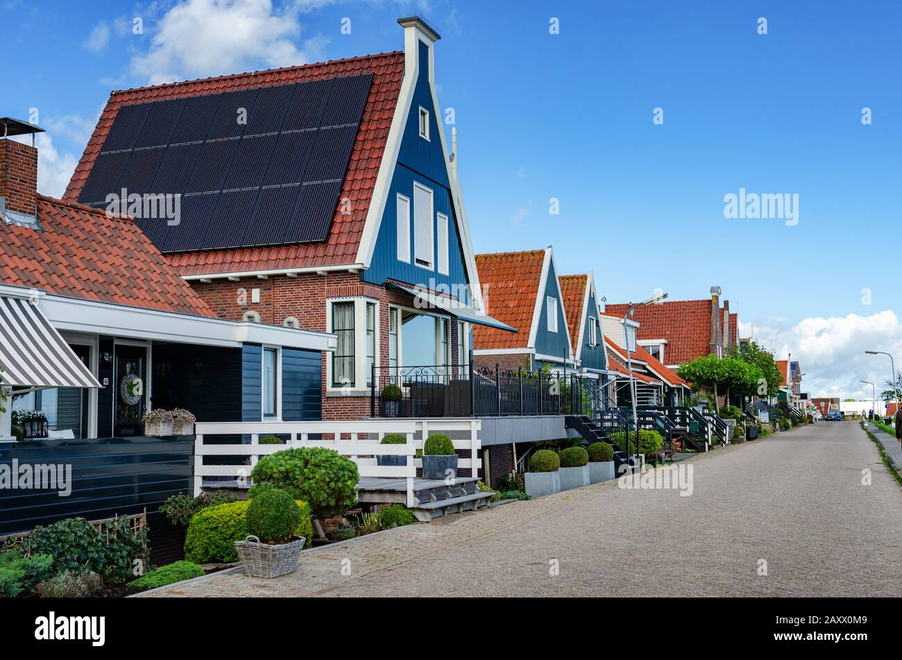 Village of Volendam Stock Photo - Alamy