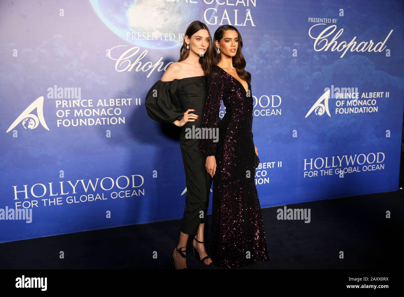 Models Anna Avila and Carolina Thaler attend Hollywood for the Global ...