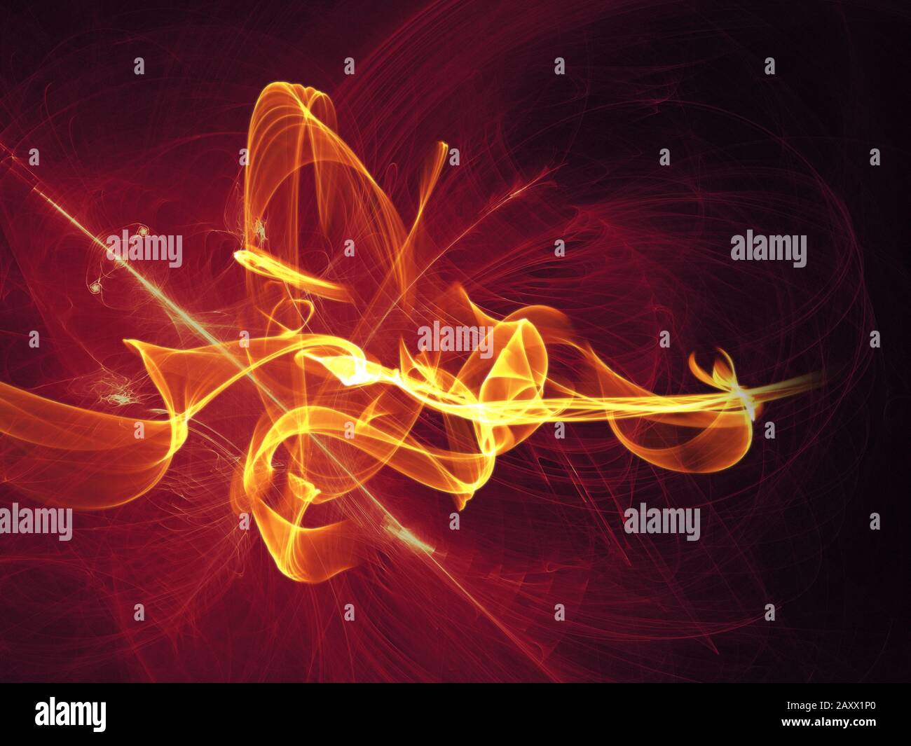 abstract red smoke flame over black background Stock Photo - Alamy
