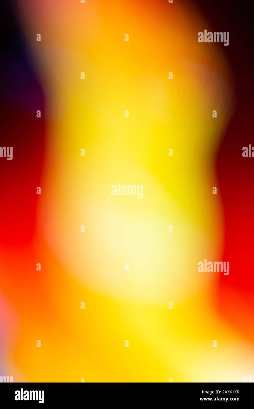 Vertical abstract illustration of soft smooth blurry yellow, orange ...