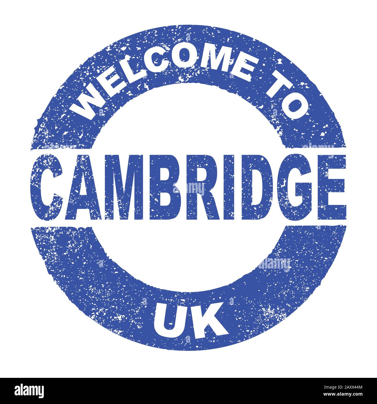 Welcome to sign for the city of cambridge Stock Vector Images - Alamy