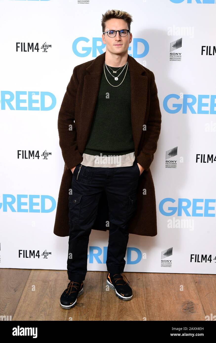 Oliver Proudlock attending the Greed special screening held at the Ham ...