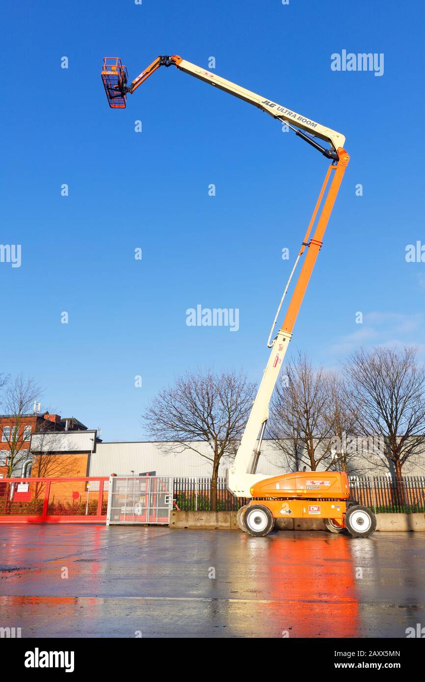 JLG 1250 AJP Ultra Boom Articulated Telescopic Boom Lift which reaches ...