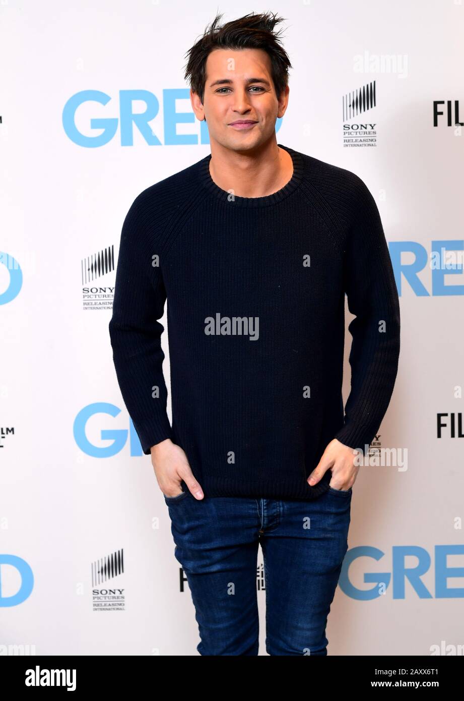 Ollie locke attending greed special screening held ham yard hotel hi ...