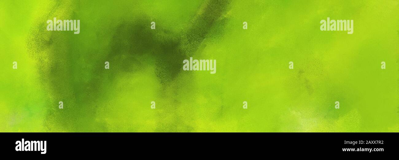 abstract painting background texture with yellow green, dark olive ...