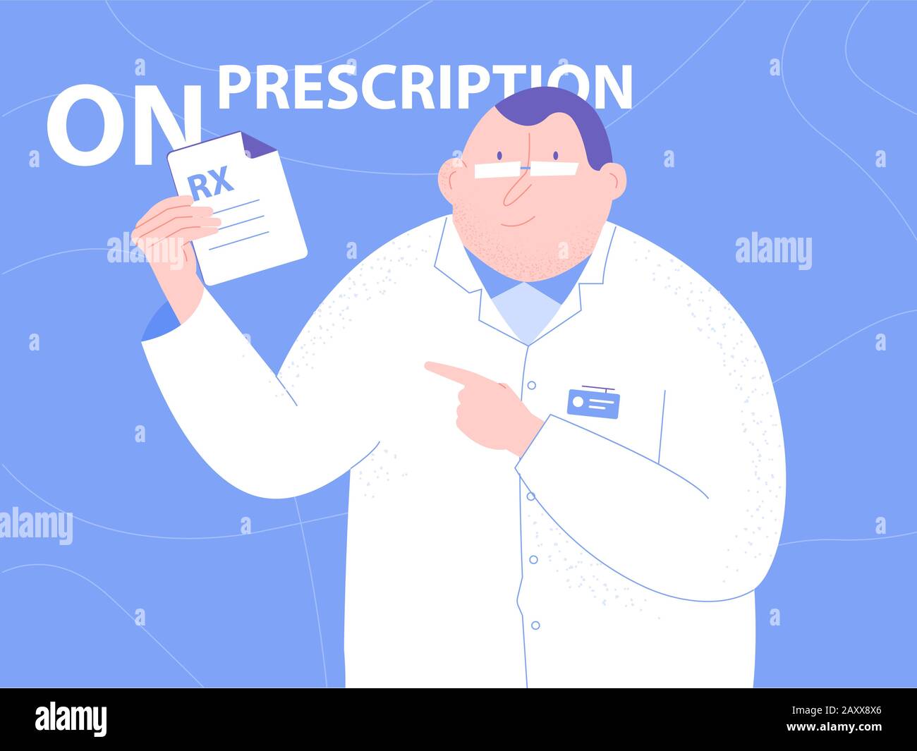Cute character doctor man Stock Vector Image & Art - Alamy