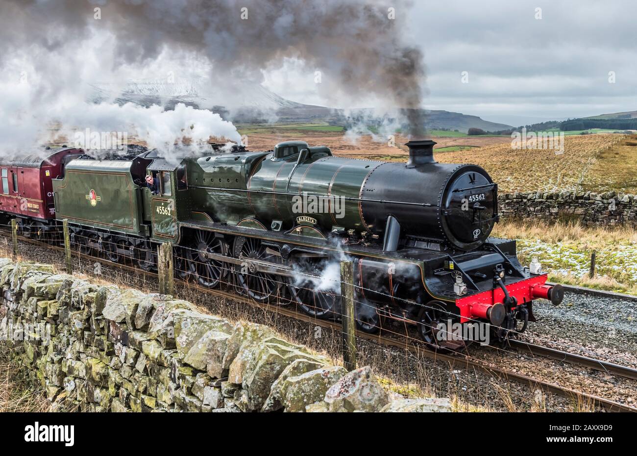 Jubilee class 6p 4 6 0 hi-res stock photography and images - Alamy