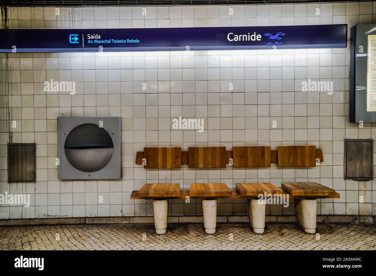 Carnide metro station hi-res stock photography and images - Alamy