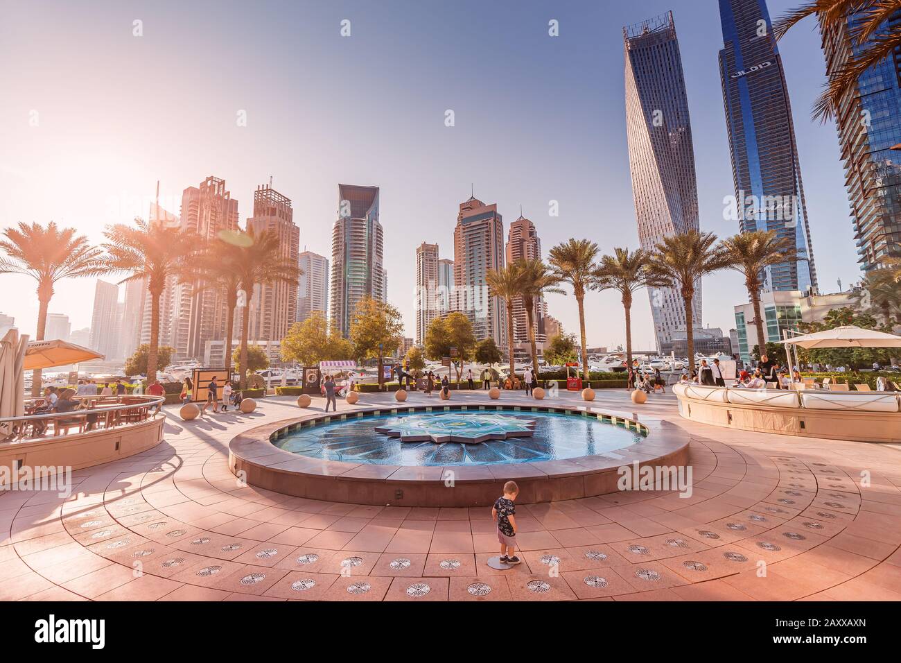 Dubai Marina Walk High Resolution Stock Photography and Images - Alamy