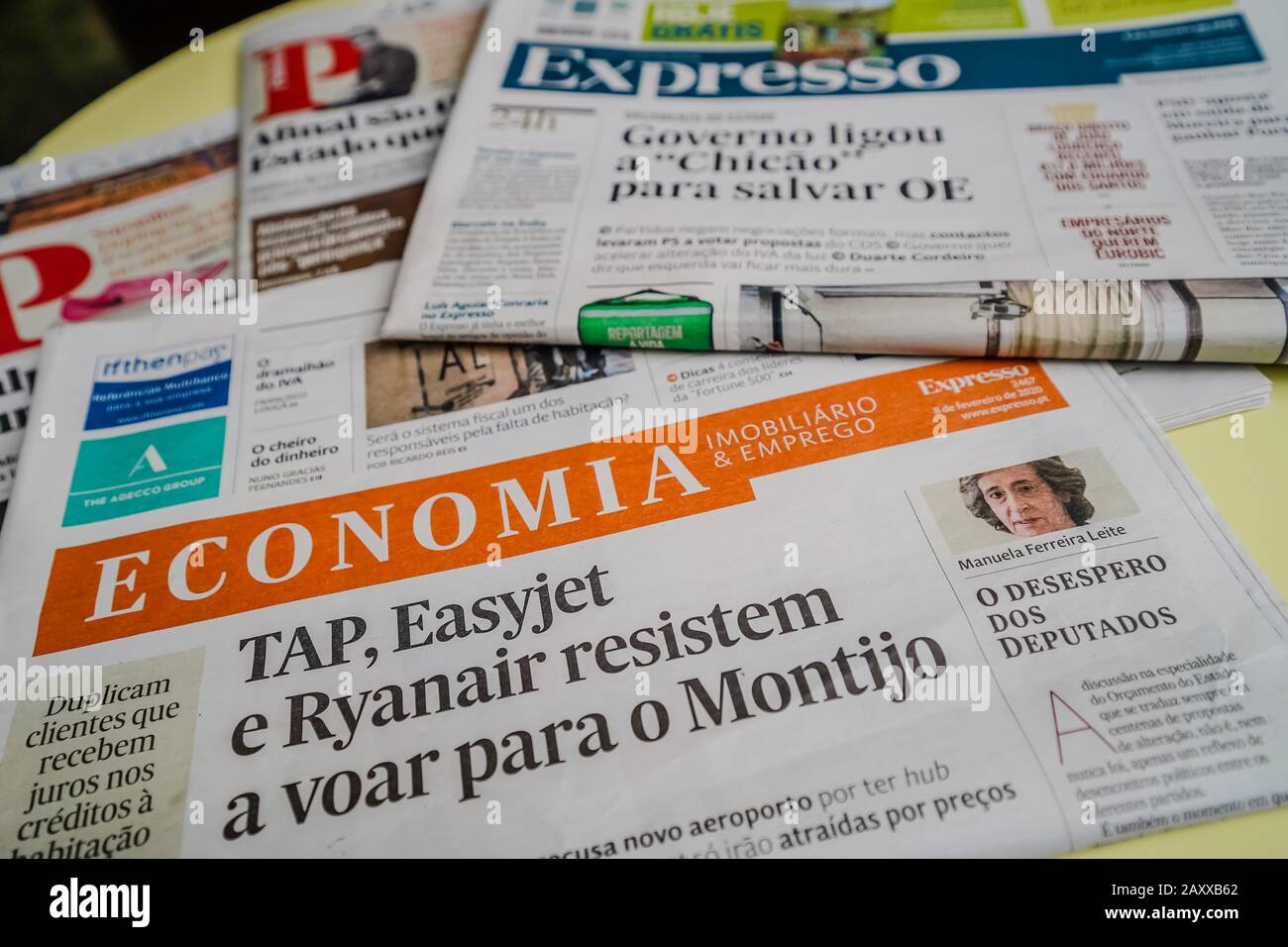 Lisbon newspaper hi-res stock photography and images - Alamy