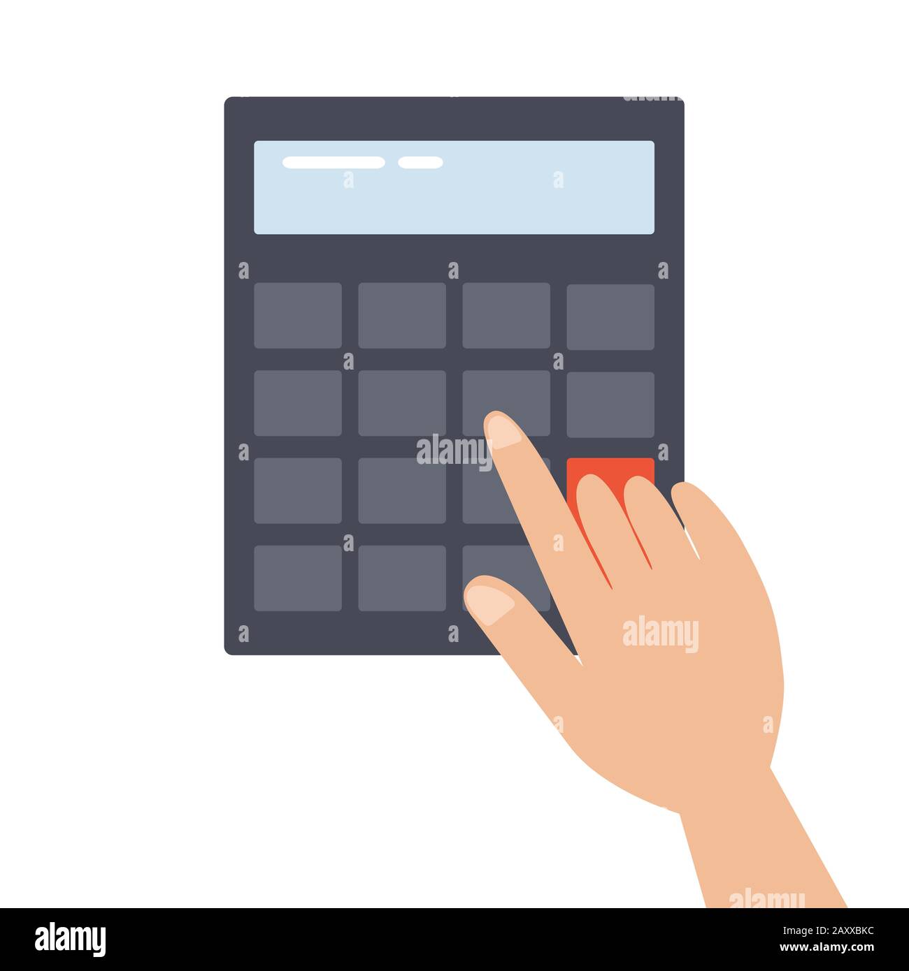 Calculator infographic hi-res stock photography and images - Alamy