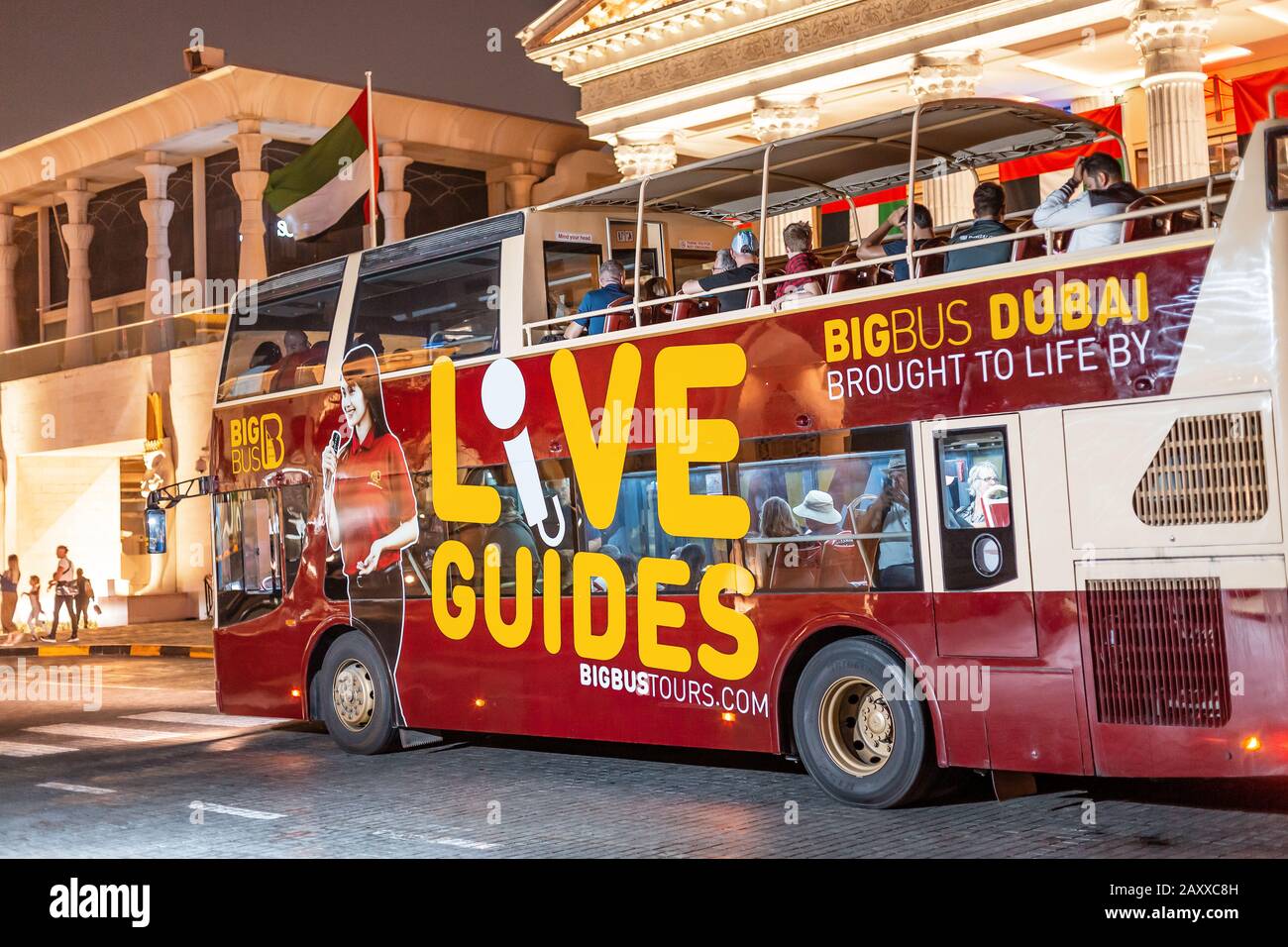 Dubai bus stop hi-res stock photography and images - Alamy