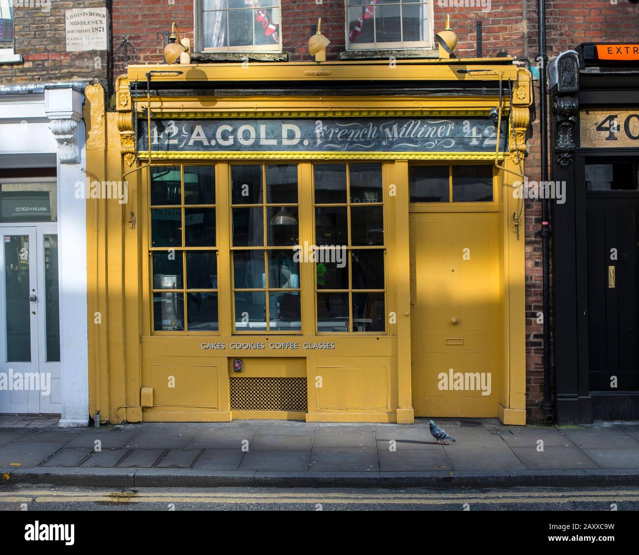 London, UK - February 5th 2020: A beautiful old-fashioned and ...