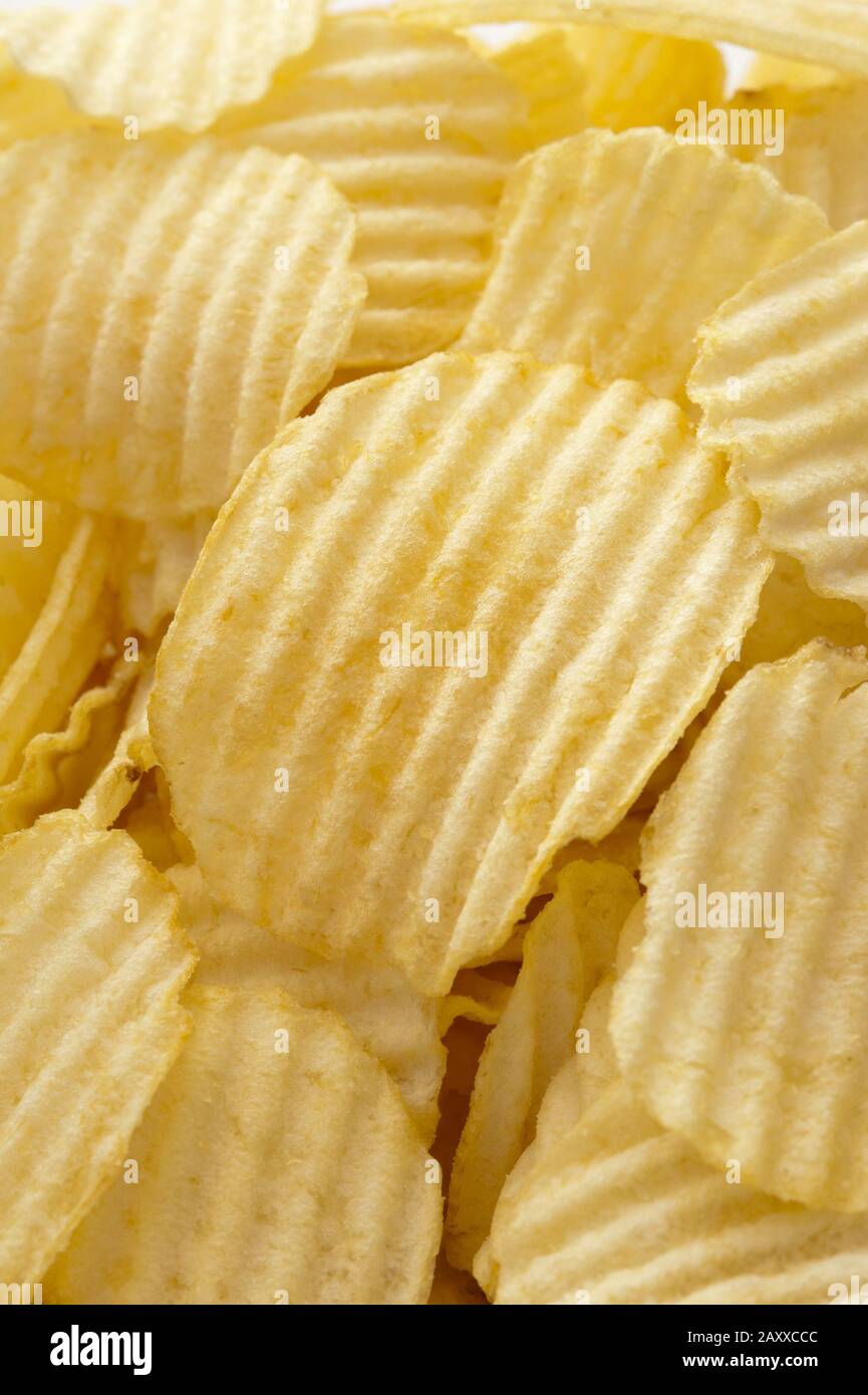 Ridged chips hi-res stock photography and images - Alamy