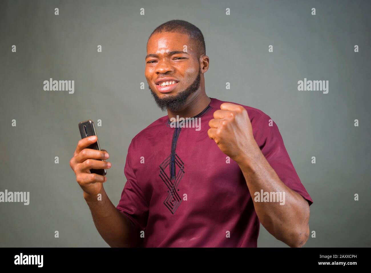 Handsome african boy hi-res stock photography and images - Alamy