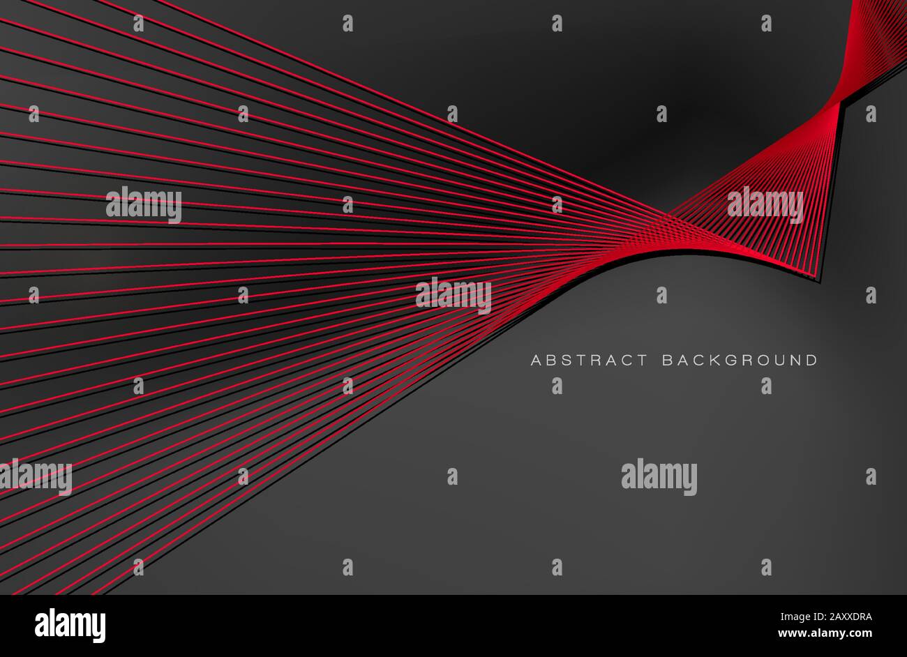 Abstract vector background, red line for design brochure, website ...